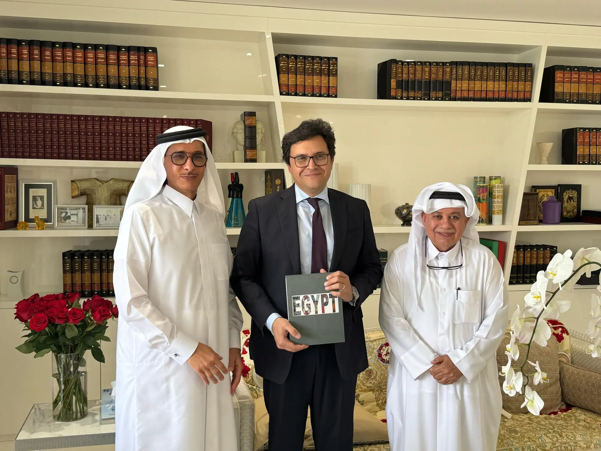 His Excellency Sheikh Hassan bin Mohammed bin Ali Al Thani Welcomes ...